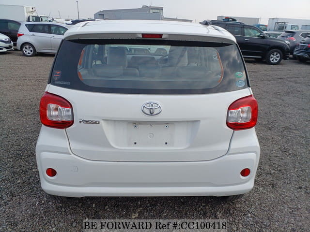 Used 2016 TOYOTA PASSO X/DBA-M700A for Sale CC100418 - BE FORWARD