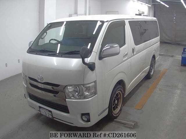 Used 2015 TOYOTA HIACE VAN LONG SUPER GL DARK PRIME/CBF-TRH200V for ...