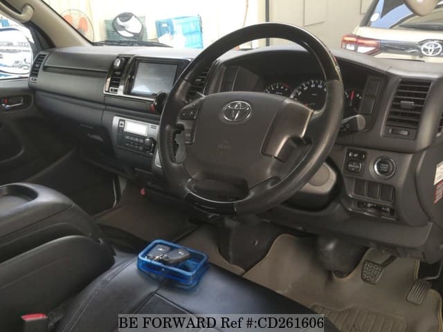 Used 2015 TOYOTA HIACE VAN LONG SUPER GL DARK PRIME/CBF-TRH200V for ...