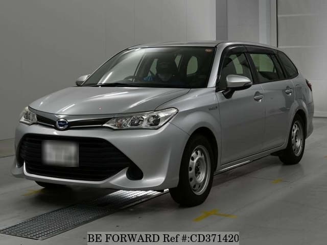 Used 2017 TOYOTA COROLLA FIELDER HYBRID/DAA-NKE165G for Sale CD371420 ...
