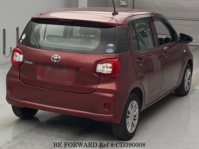 Used 2017 TOYOTA PASSO X S/DBA-M700A for Sale CD390008 - BE FORWARD