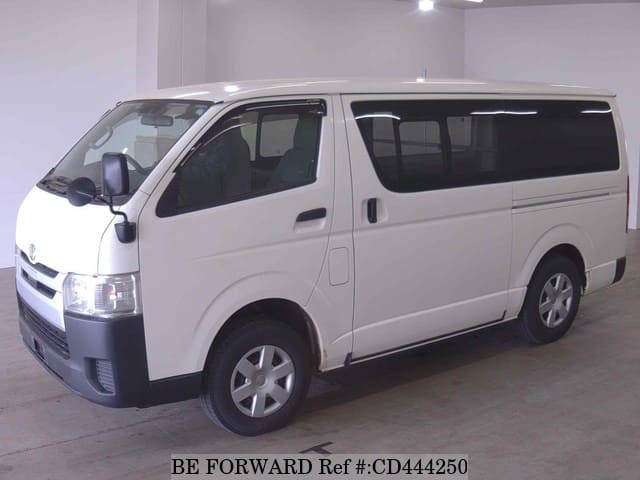 Used 2019 TOYOTA HIACE VAN LONG DX/QDF-GDH206V for Sale CD444250 - BE ...