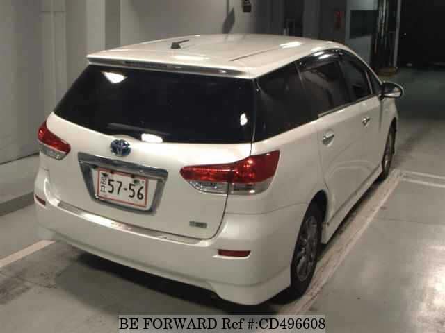 Used 2010 TOYOTA WISH 2.0G/DBA-ZGE21G for Sale CD496608 - BE FORWARD
