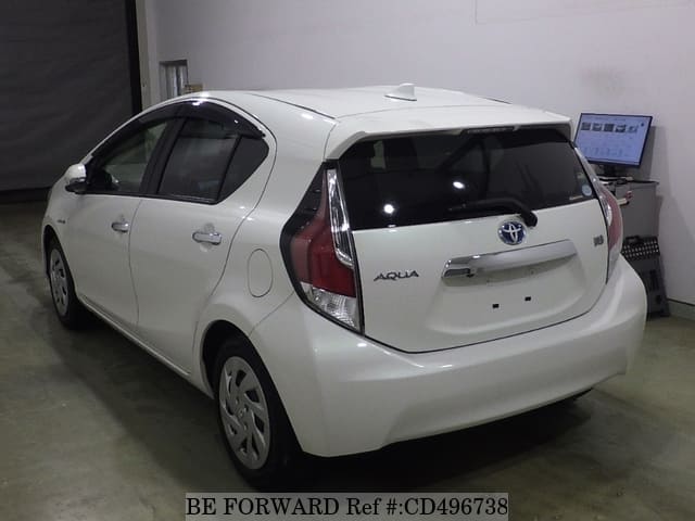 Used 2017 TOYOTA AQUA HYBRID S STYLE BLACK/DAA-NHP10 for Sale CD496738 ...